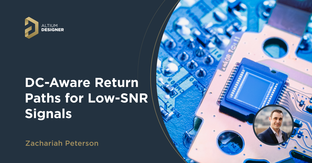 DC-Aware Return Current in Mixed Signal PCBs