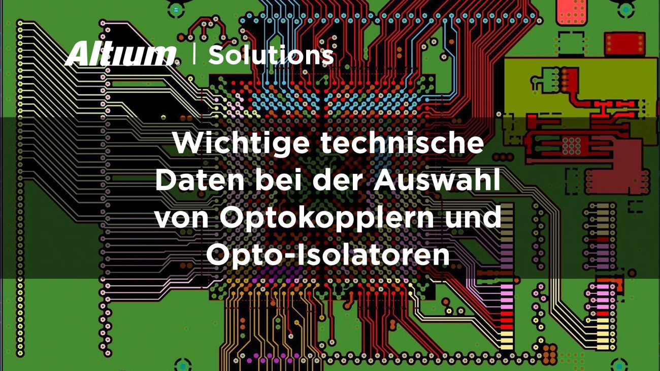 Was ist ein Optokoppler & welcher passt für Ihr Signal? | Altium