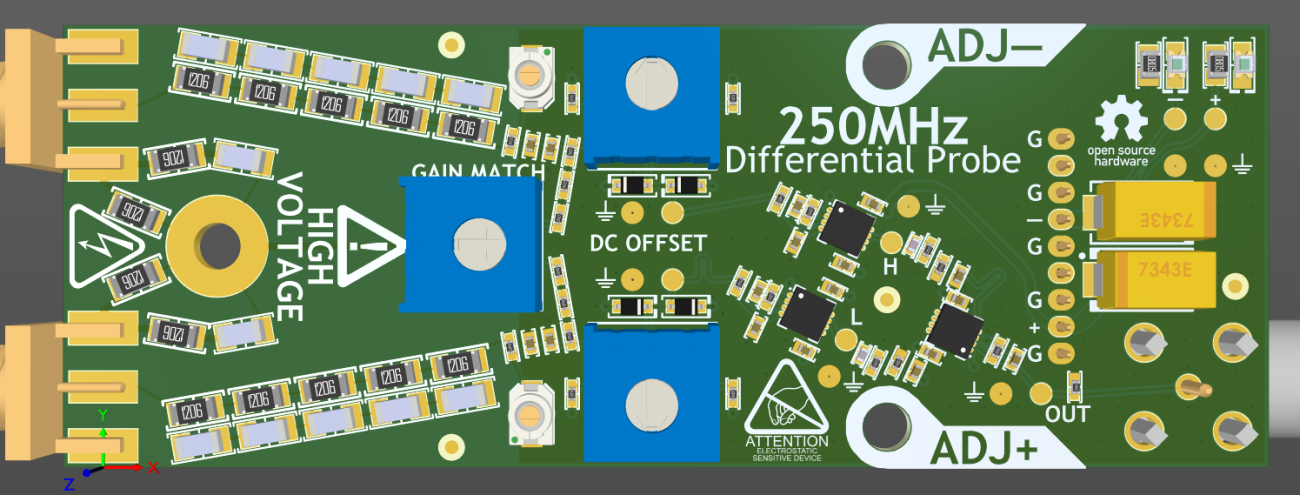 Differential Oscilloscope Probe | Mark Harris | Altium Designer Progect