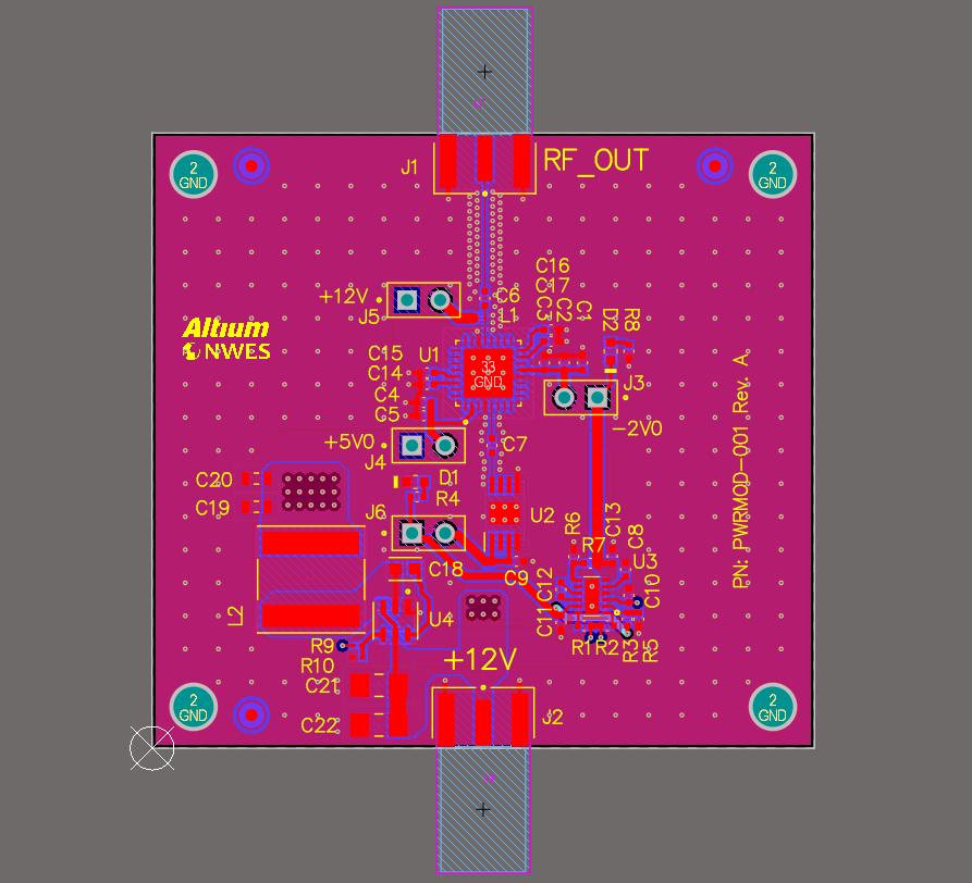 Rf Power Amplifier Module Pcb Design Rf Design