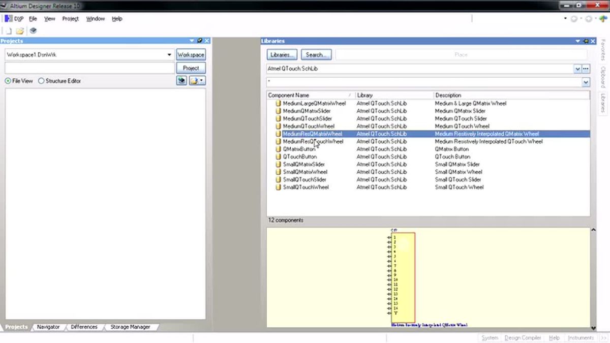 Atmel QTouch Support - Features | Altium
