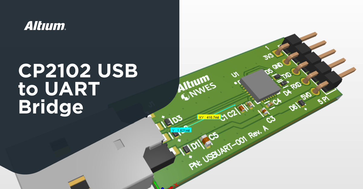 Dự án Thiết kế PCB Mô-đun CP2102 USB sang UART