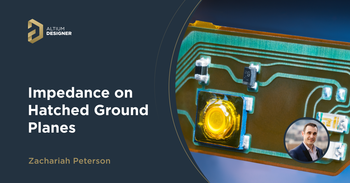 Hatched Ground Plane Impedance Simulation in Flex PCBs