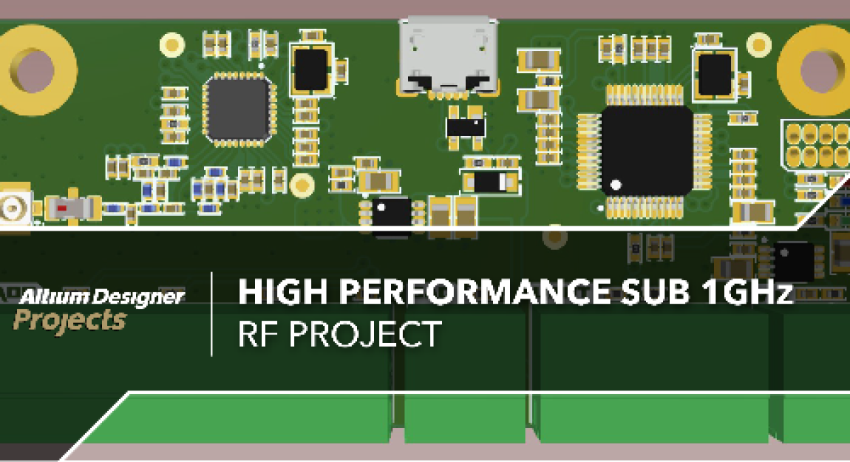 High Performance Sub 1GHz RF Project | Altium Designer Projects