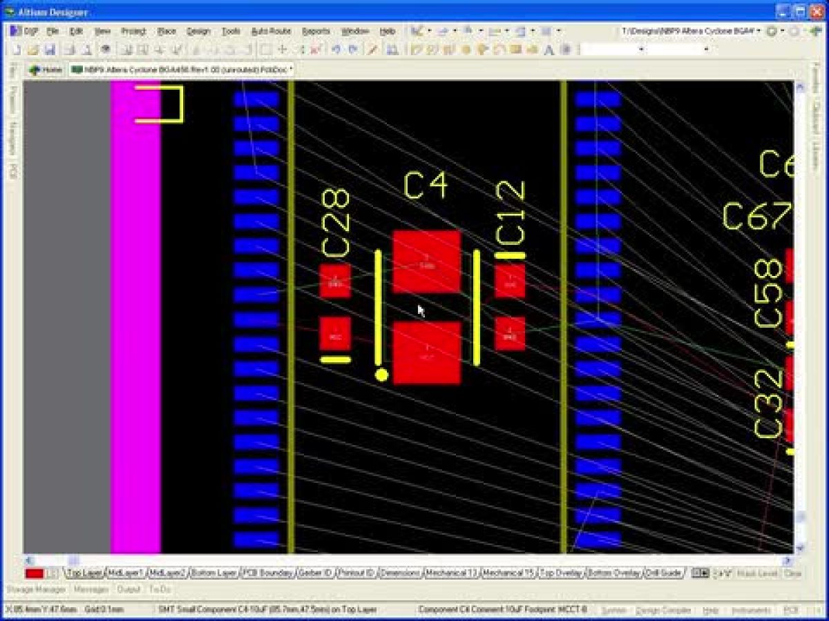 How Do I Setup Track Widths And Clearances - EvalQuest | Altium