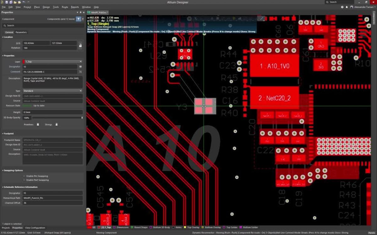 How To Keep Components Connected When Moving in Altium Designer 19