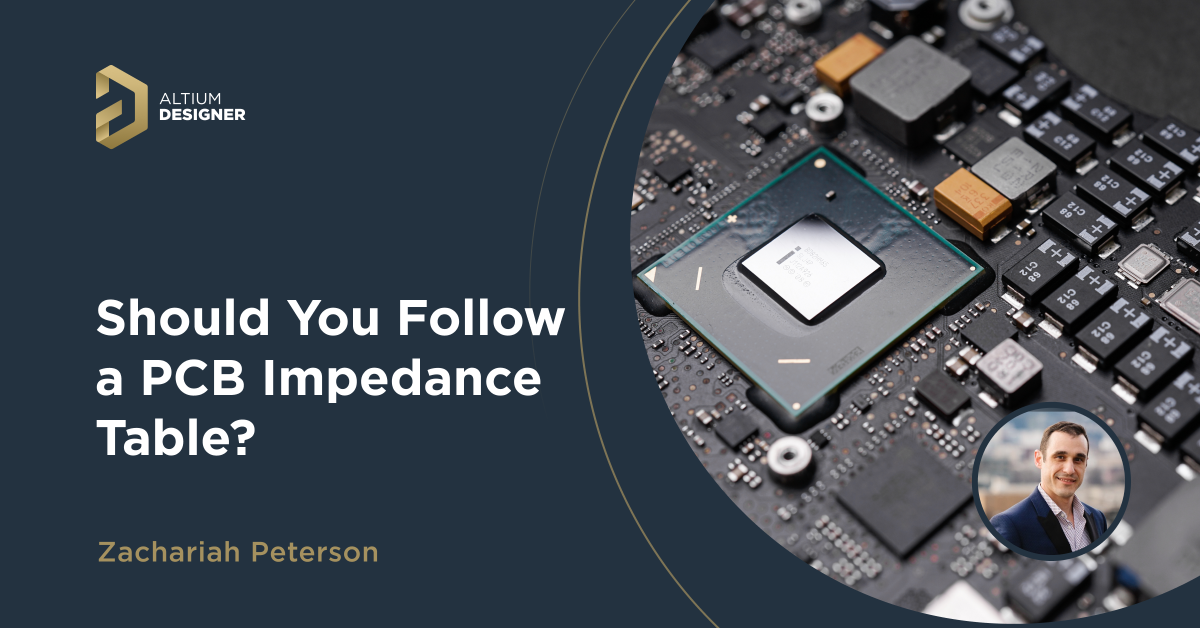 How to Read a PCB Impedance Table