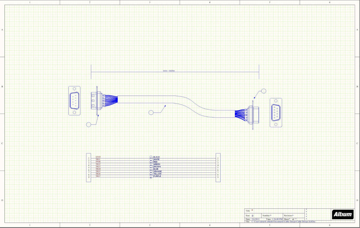 Cable Assembly Drawings for PCB Cable Assemblies: Part 1
