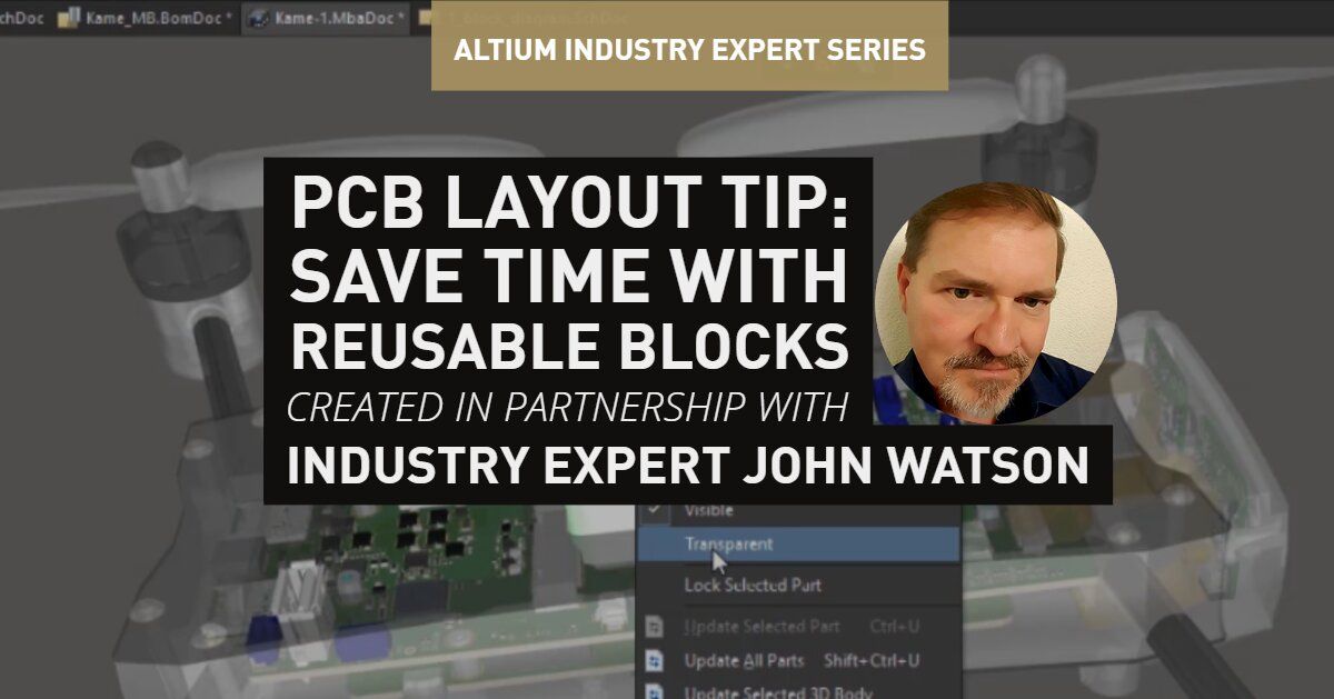 PCB Layout Tip: Save Time with Reusable Blocks | Altium