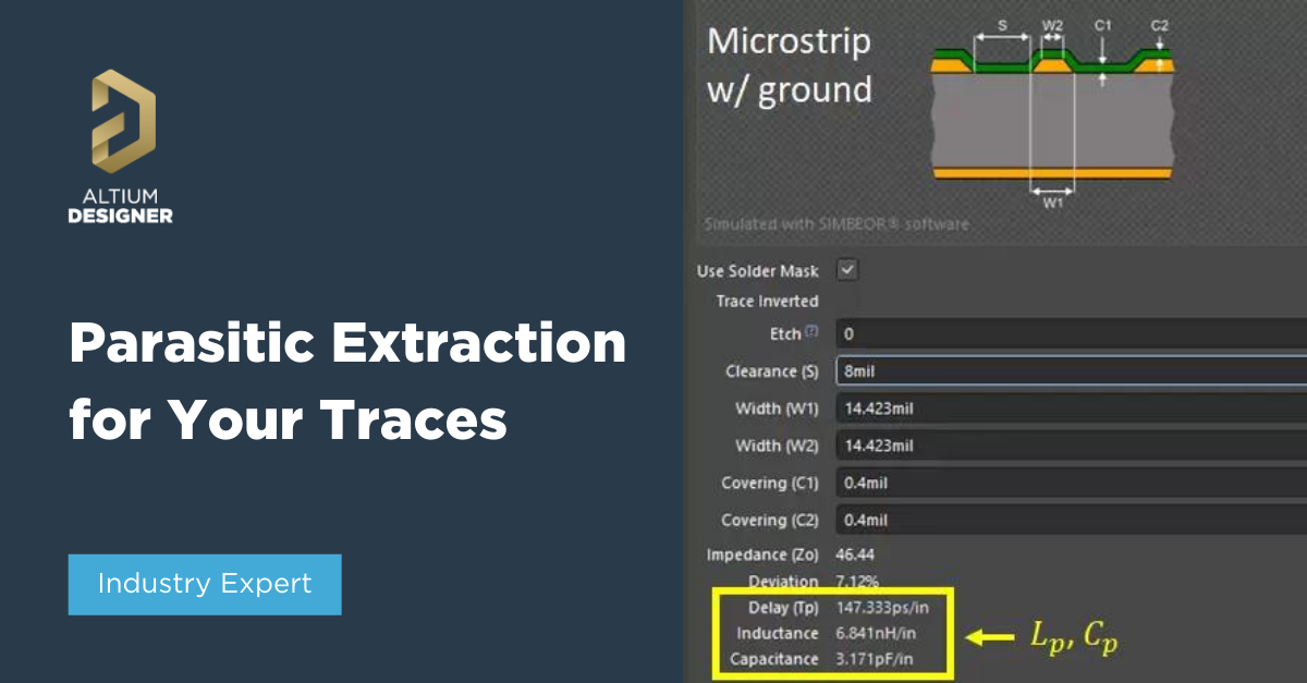 Parasitic Extraction with an Electromagnetic Solver in PCB Routing ...