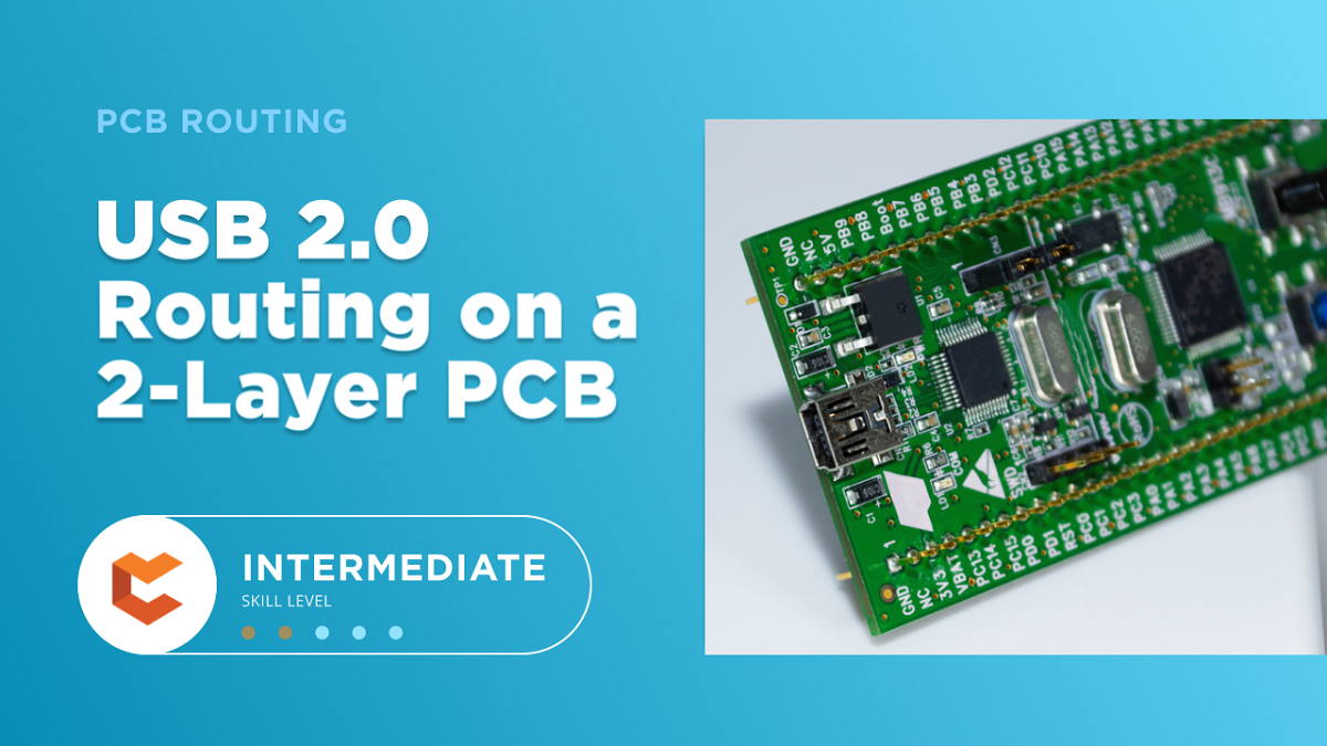Routing Requirements for a USB Interface on a 2-Layer PCB | Blog ...