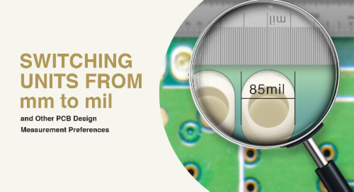 単位をmmからmilおよびその他のPCB測定単位に切り替える | Altium