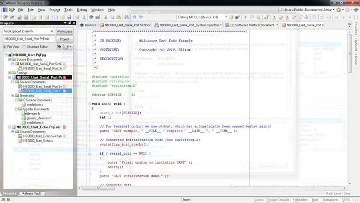 Software Platform Wrapper - Features | Altium
