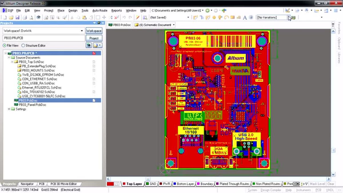 Variants Toolbar in PCB editor - Features | Altium