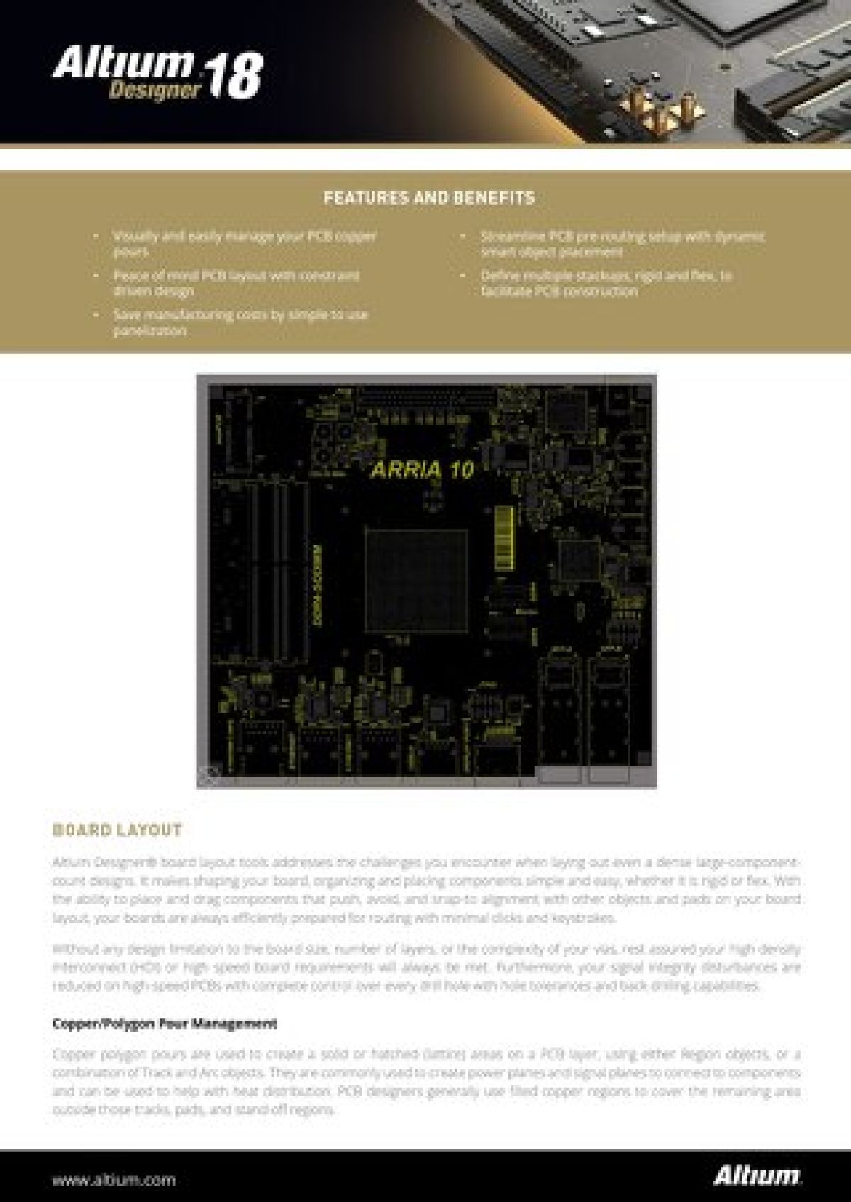 Board Layout Datasheet | Altium