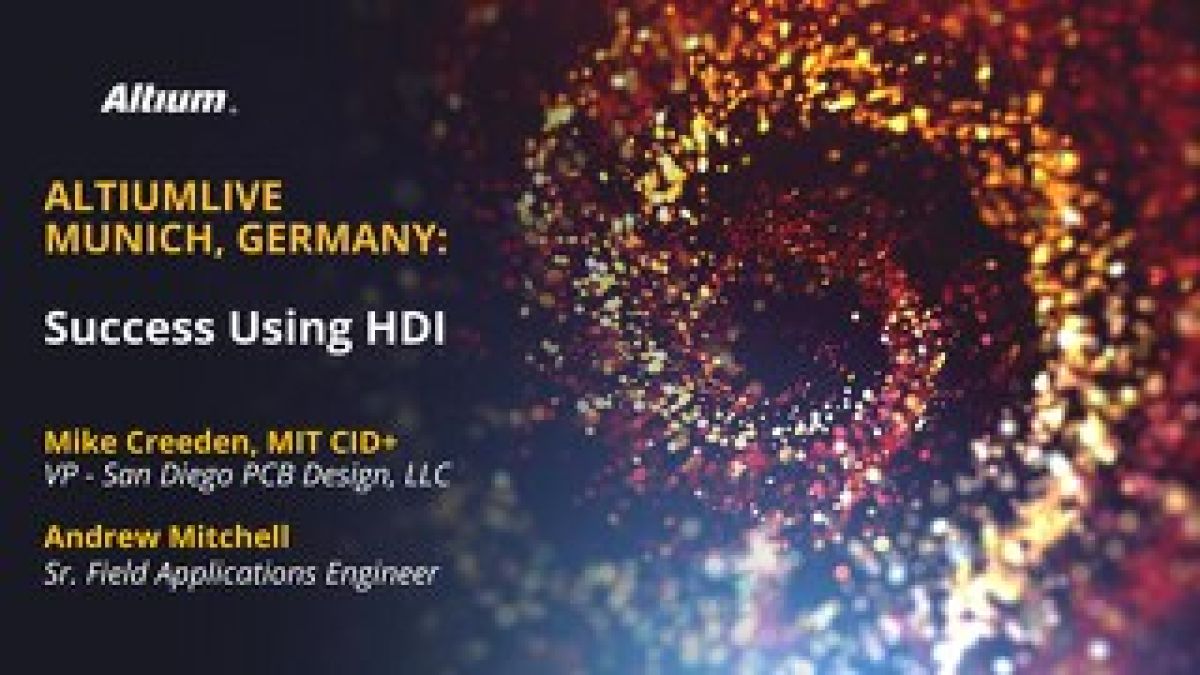 Success Using HDI | Altium
