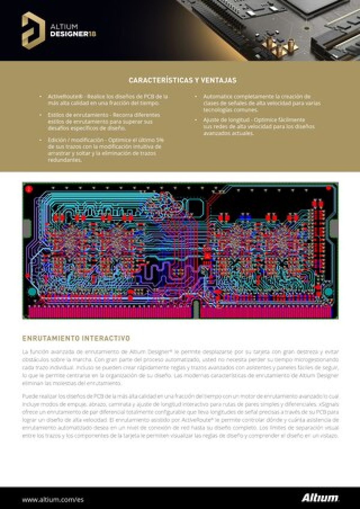 Interactive Routing Datasheet | Altium