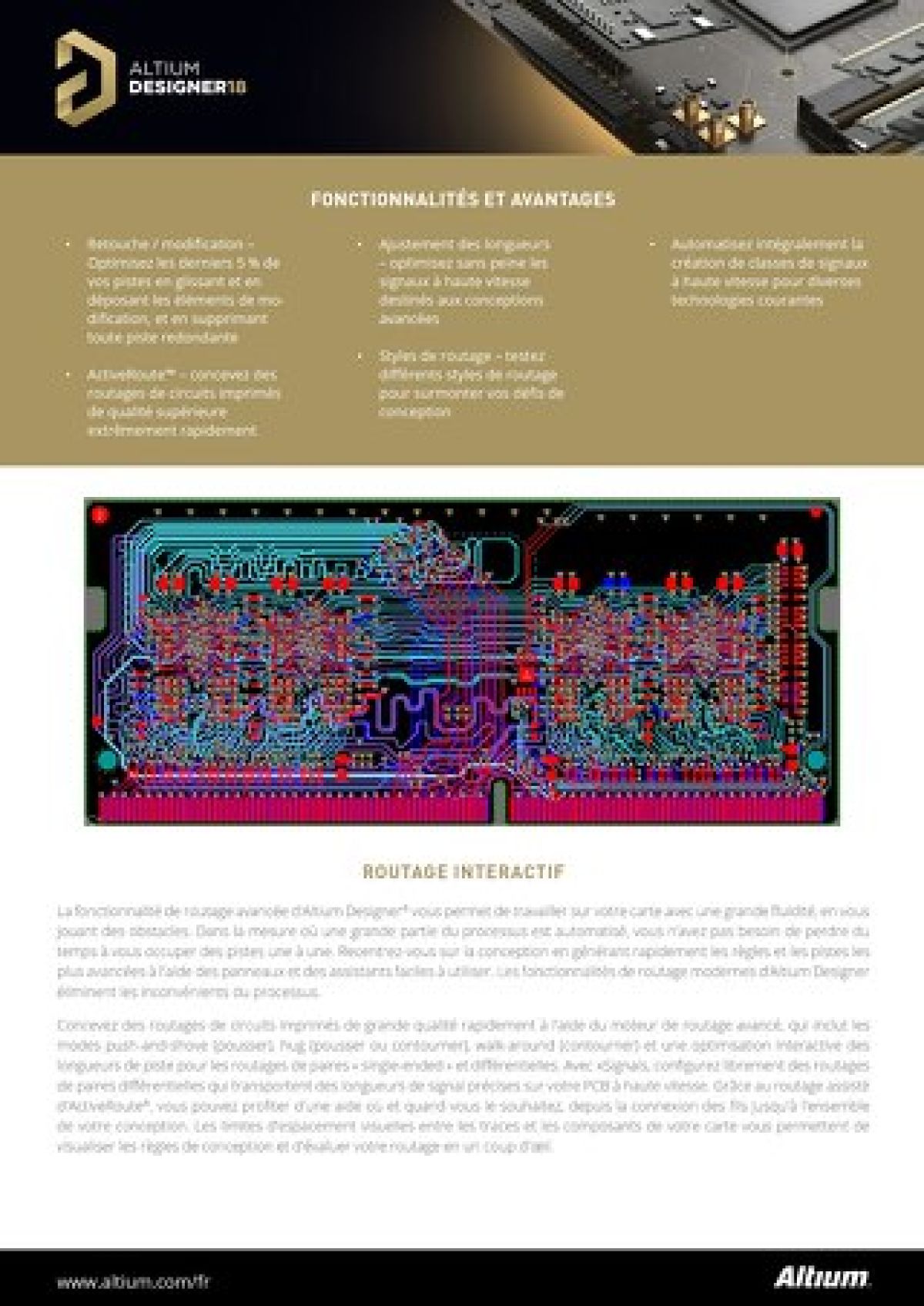 Interactive Routing DataSheet | Altium