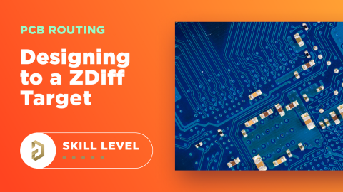 Routing Differential Pairs in a PCB Layout with Altium Designer